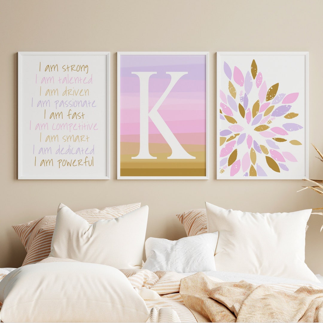 Tween Girl Wall Art, Teenage Girl Gifts, Positive Affirmations for ...