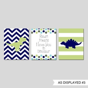 Dinosaur Art Dinosaur Decor Dinosaur Prints Dinosaur Nursery Art ...