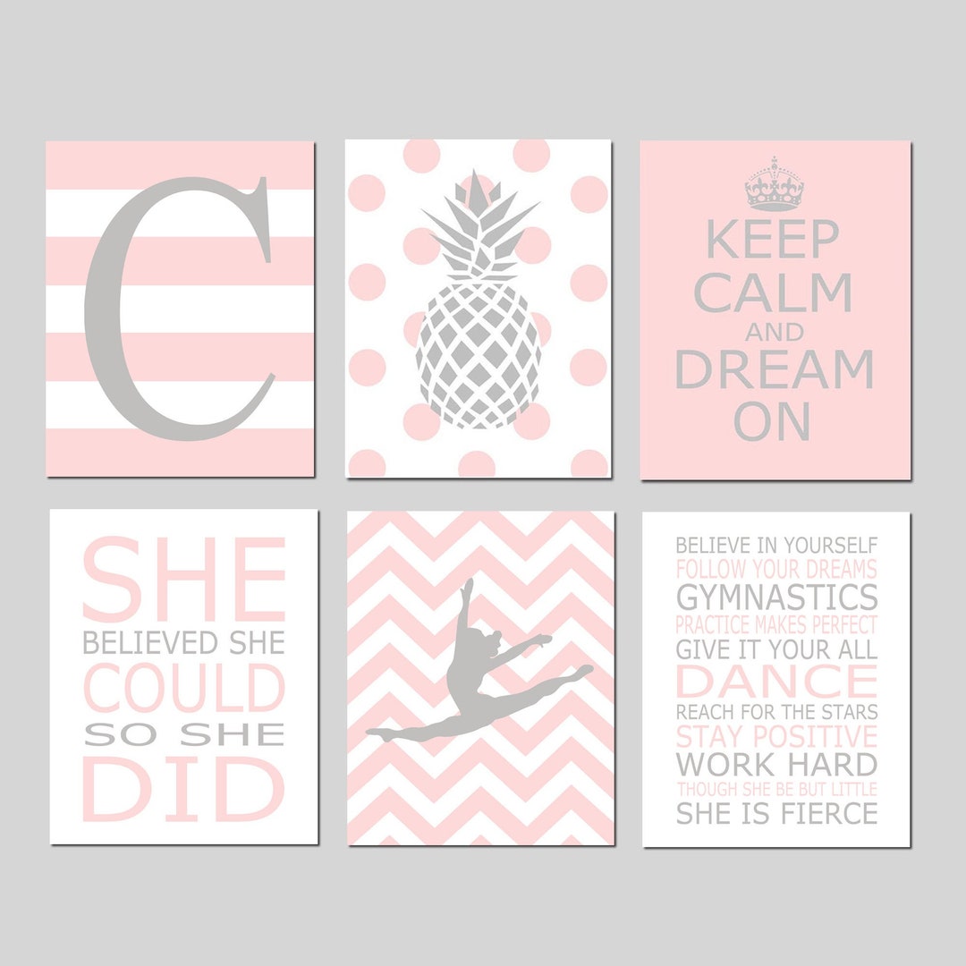 Girl Room Decor Dance Room Decor, Dance Wall Art Girl, Teen Girl Room ...