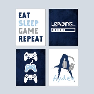 Gamer Room Decor, Tween Boy Room Decor, Video Game Decor, Gamer Wall ...