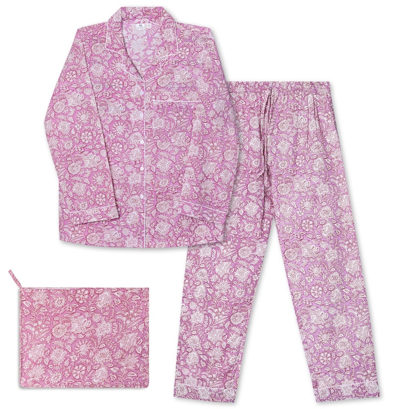 Hand Block Pajama Sets - Etsy