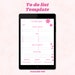 To Do List Girly Printable - Etsy