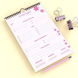 To Do List Girly Printable - Etsy