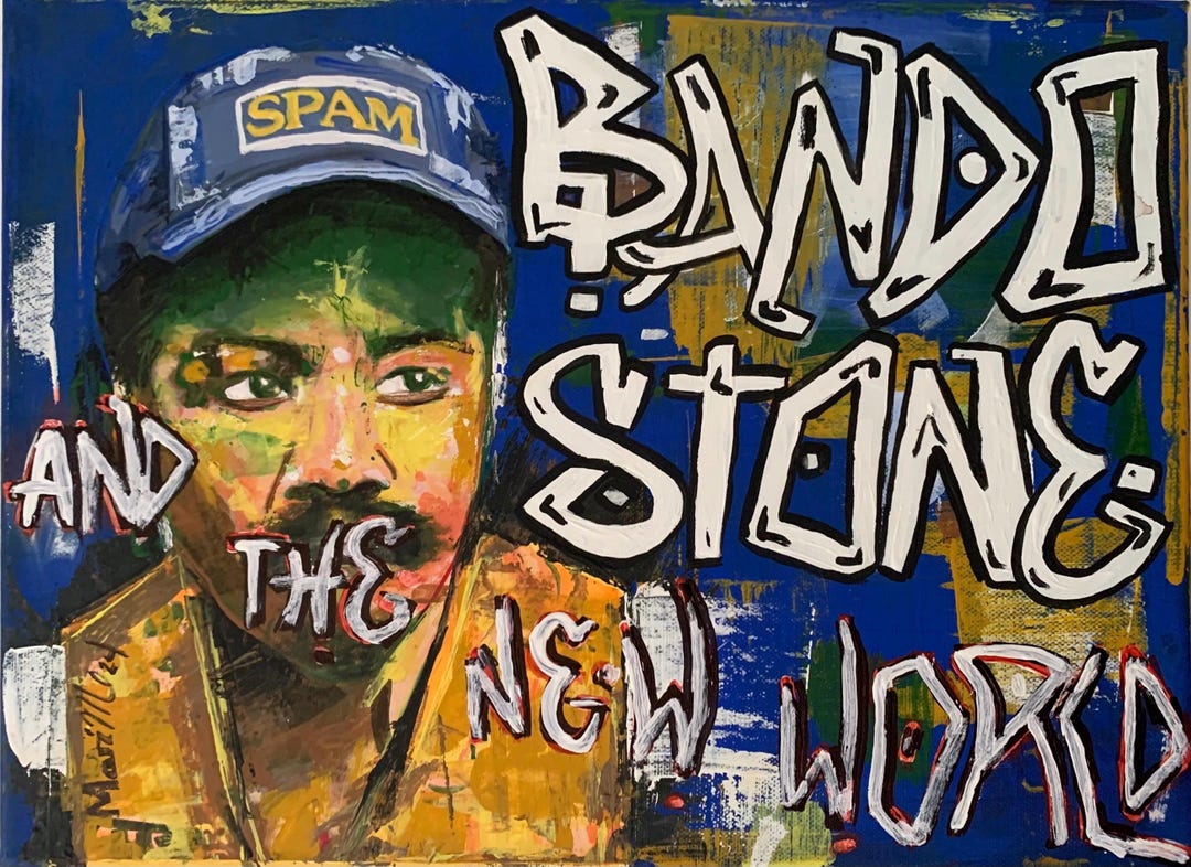 Bando Stone and the New World Original Painting Print 8.5x11 - Etsy