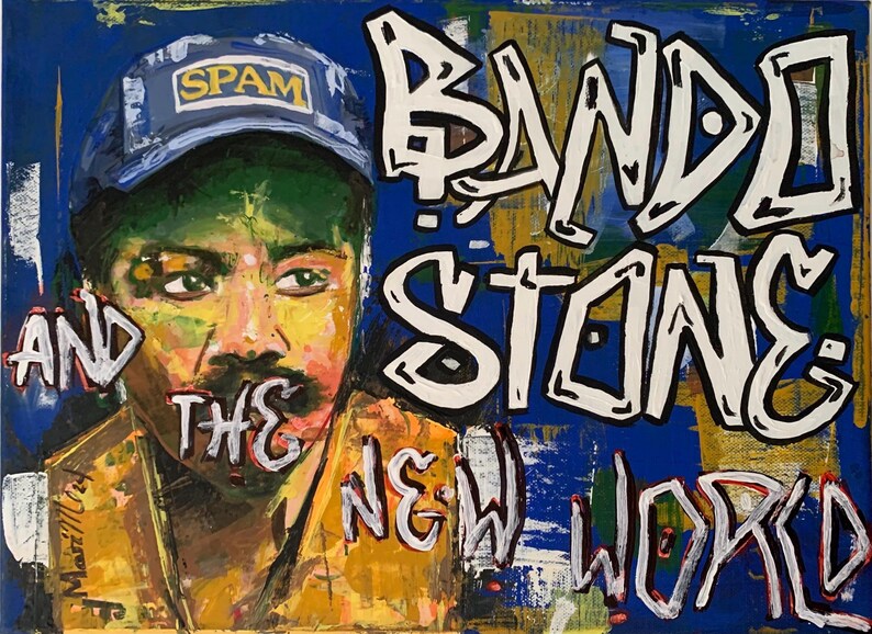 Bando Stone and the New World Original Painting Print 8.5x11 - Etsy