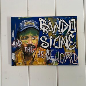 Bando Stone and the New World Original Painting Print 8.5x11 - Etsy