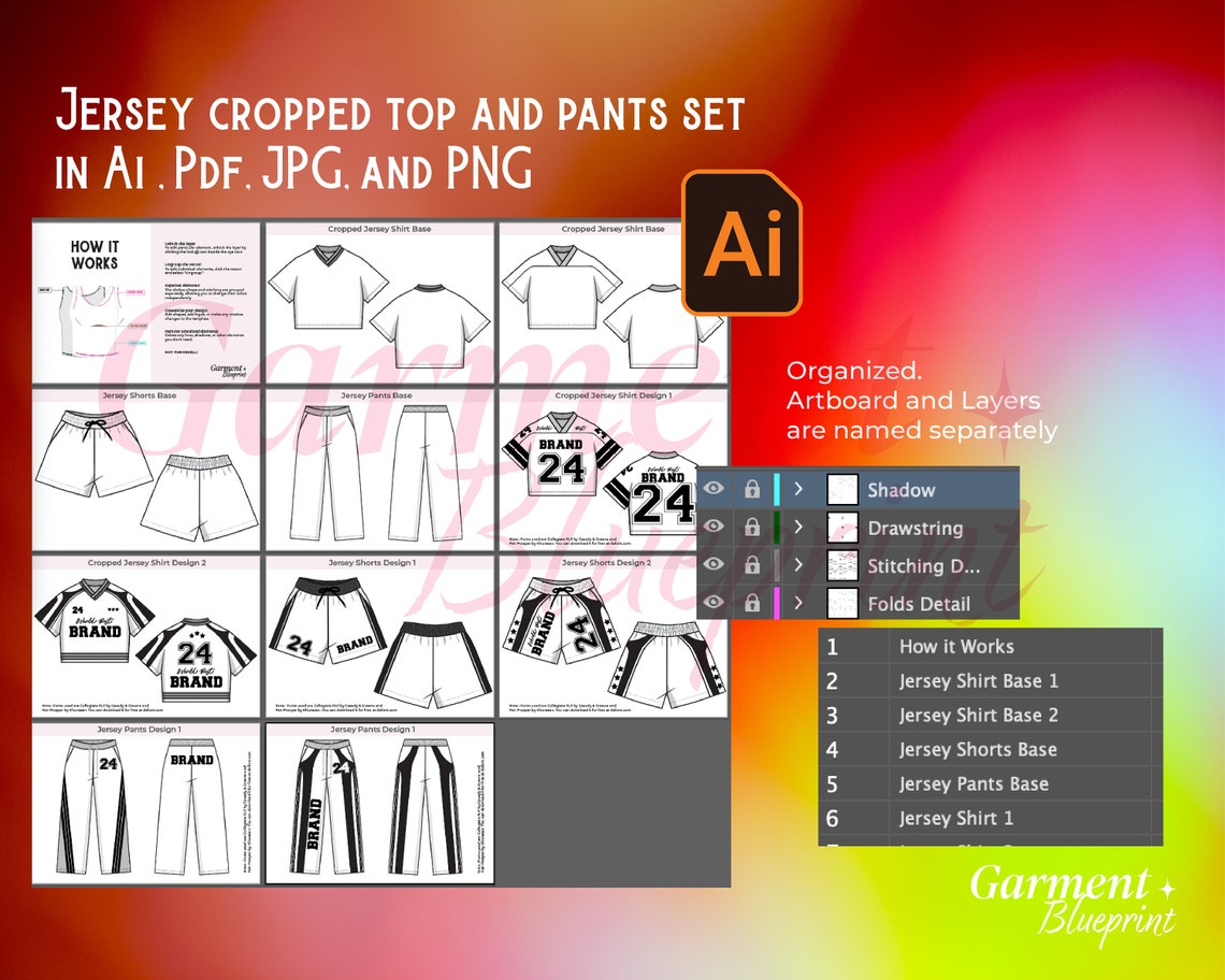 Cropped Soccer Jersey Mockup Bundle Streetwear Football Jersey Template ...