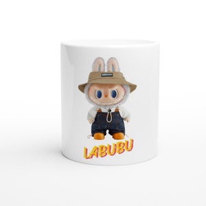 White Mug for Labubu - Etsy UK