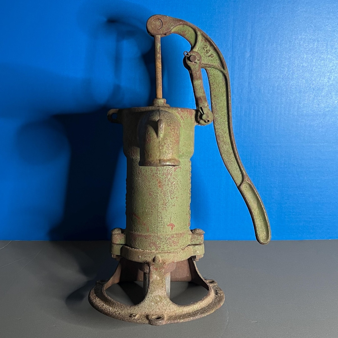 Antique Dempster Cast Iron Hand Water Pump - Etsy