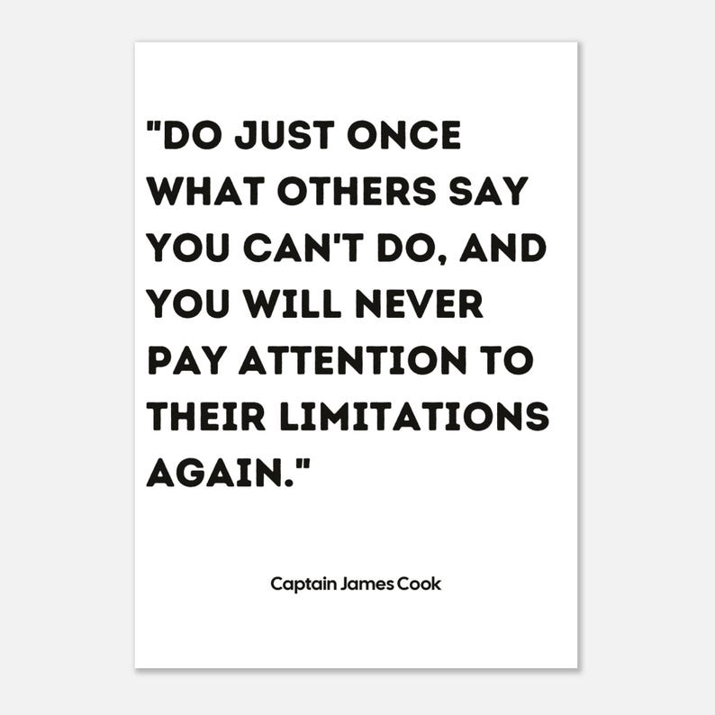 Captain James Cook Print - Etsy