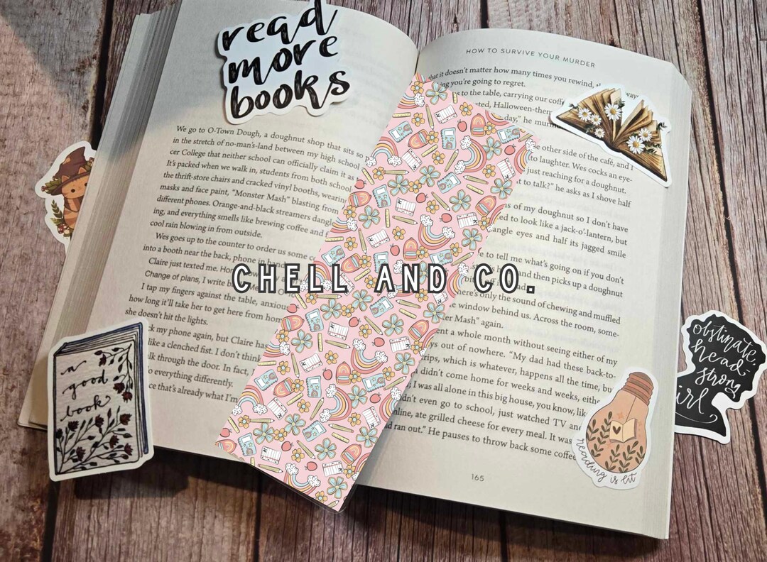Back to School Bookmark – Teacher Doodle Bookmark – Cute Teacher Gift ...