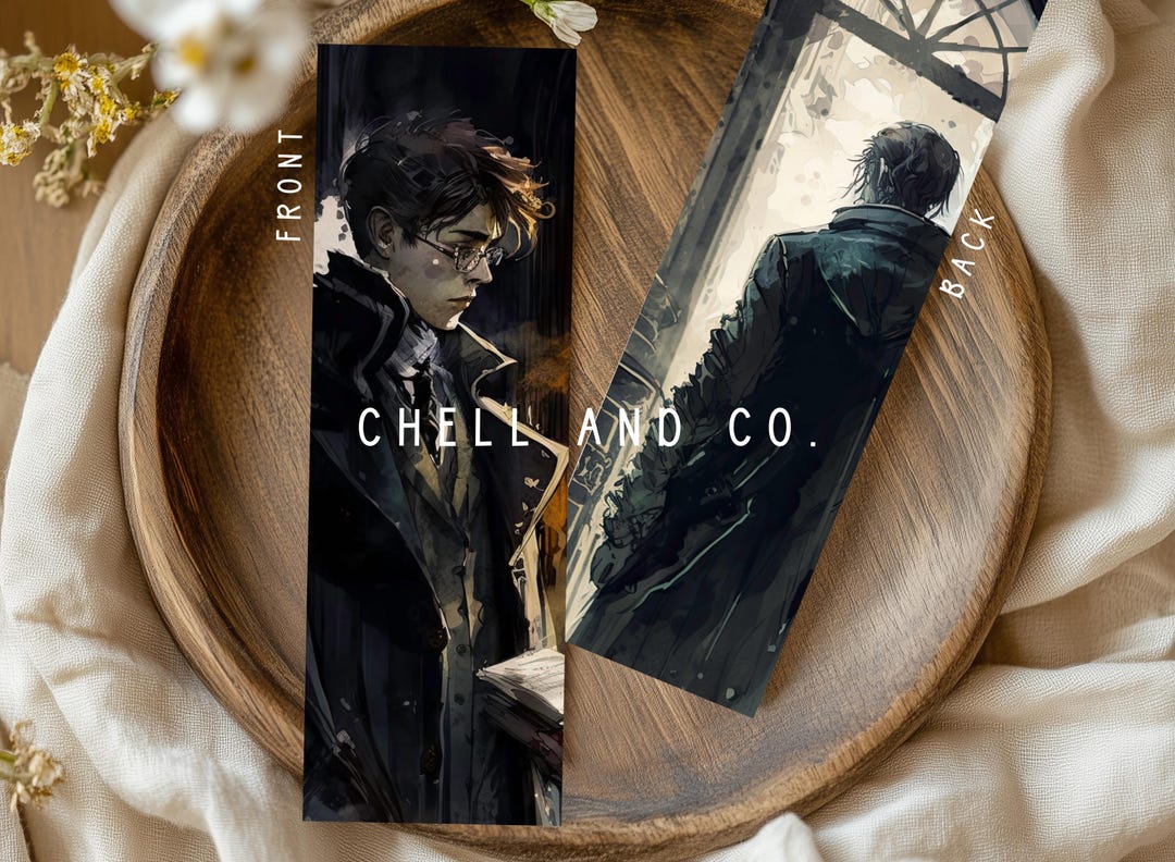 Watercolor Detective Bookmark - Detective-inspired Bookmark - Whodunit ...