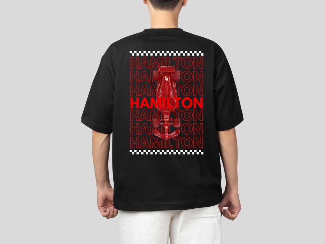 Lewis Hamilton Ferrari Formula 1 Unisex Comfort Color T-shirt LH44 Tee ...