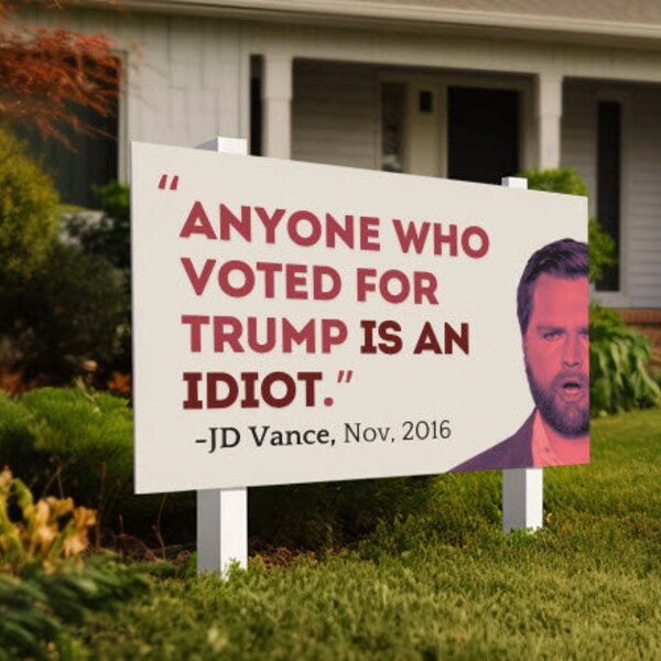 Funny Harris Trump Yard Sign - Etsy