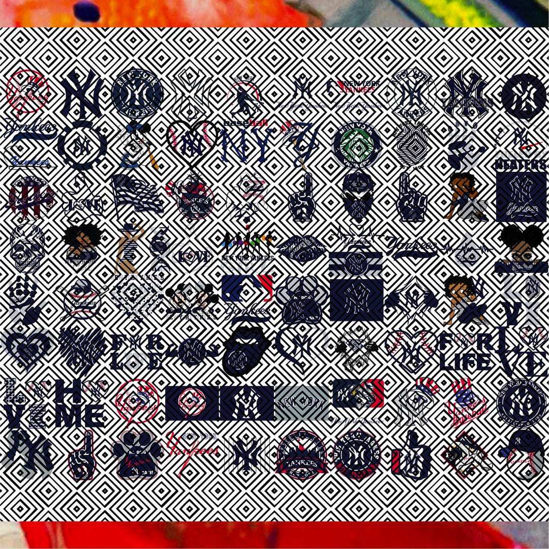 85 Files Yankees Svg, New York Svg Bundle, Yankees Baseball Svg ...