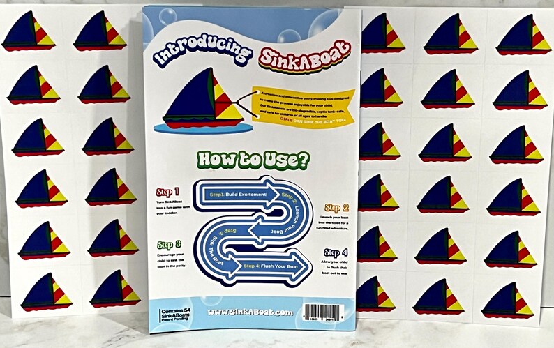 Sinkaboat Game of Potty Training, Have FUN! Use Your IMAGINATION ...