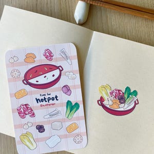 Hotpot Assembly Sticker Sheet | Matte Vinyl Weatherproof | Asian ...