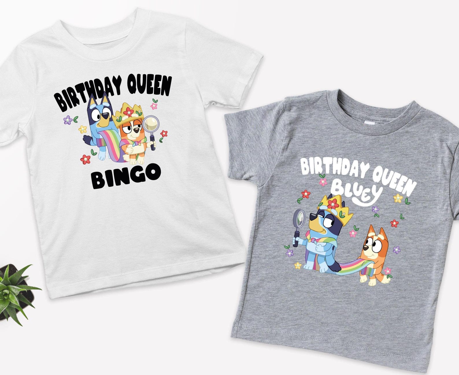 Birthday Queen Bluey, Bluey Family, Bıngo Birthday, Bluey Sublimation ...