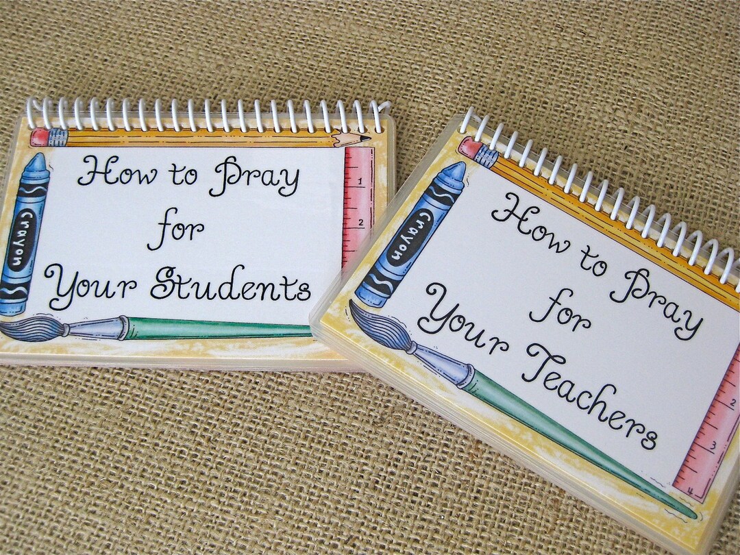 SALE - How to Pray Your Students/how to Pray for Your Teachers Combo ...