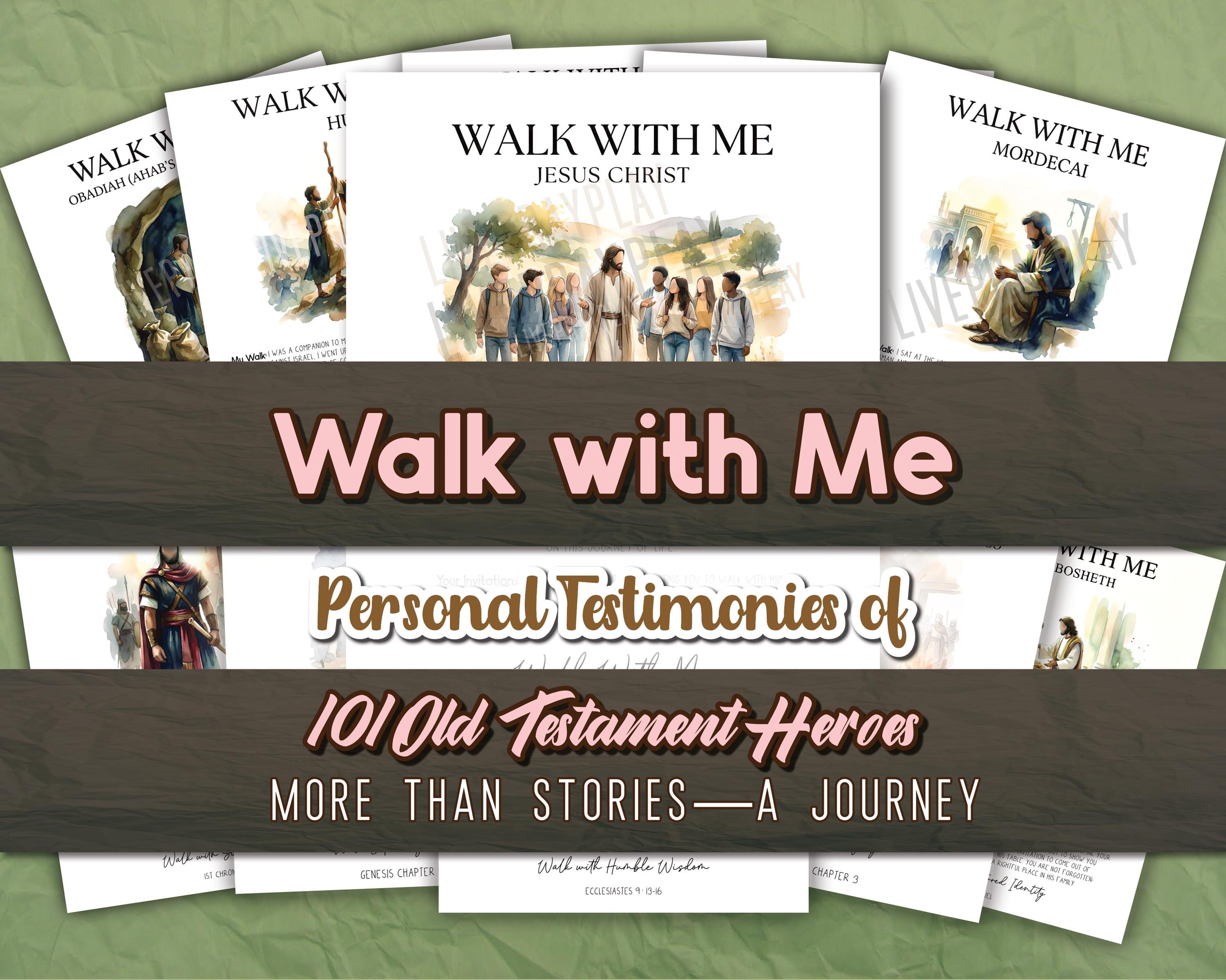 Walk With Me 2026 LDS Youth Theme Old Testament Heroes LDS Gift ...