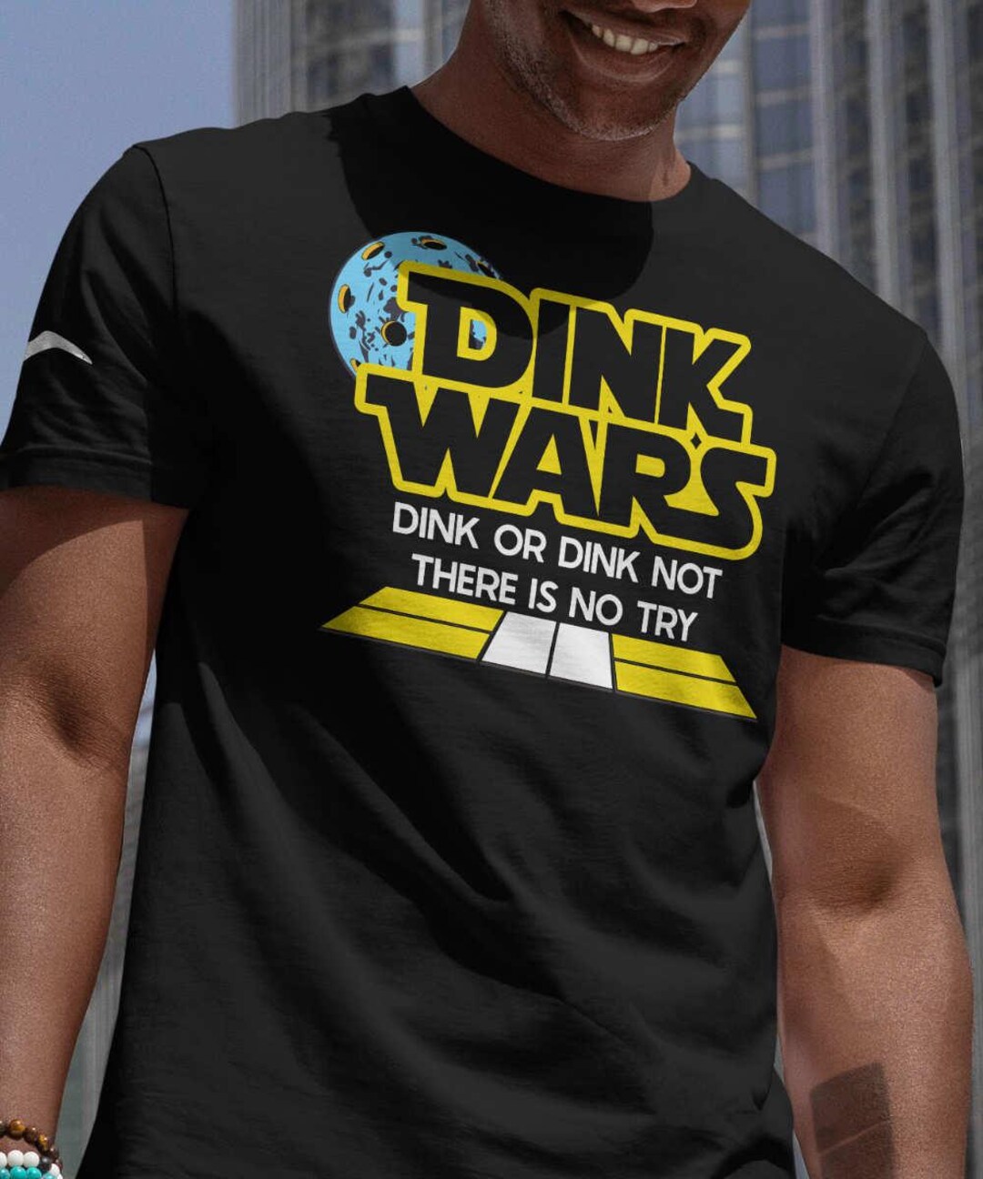 Funny Pickleball T-shirt | Dink Wars Graphic Tee | Pickleball Meme Gift ...
