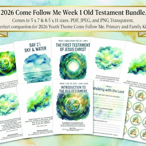 Come Follow Me 2026 Old Testament Week 1 Introduction and Creation ...