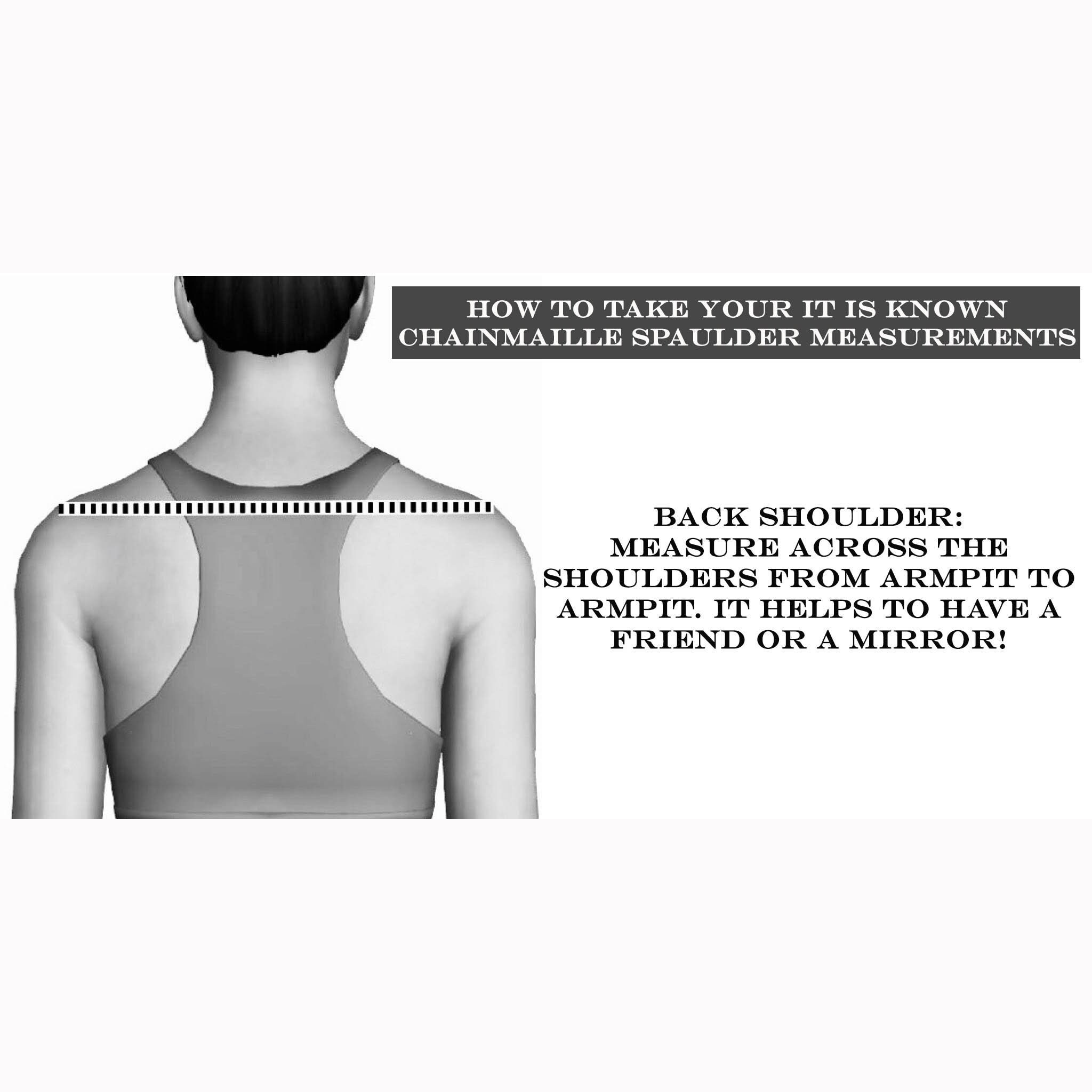 The Raven-feathers Scale Mail Chainmail Fantasy LARP Pauldrons - Etsy ...