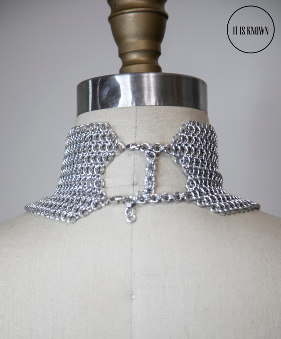 Stormborn-Chainmaille Choker (Made to Order) — It Is Known