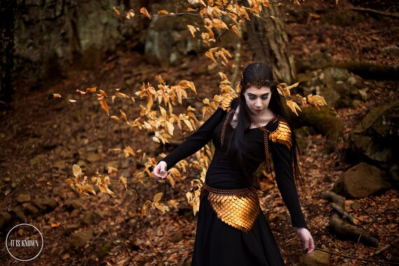 The Noble-Scalemaille Tasset/Bustle Belt (Bottom Only/Made to Order ...