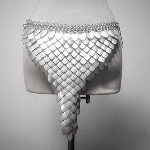 The Silver Mirage-deluxe Transforming Scalemaille Scale Mail Loincloth ...