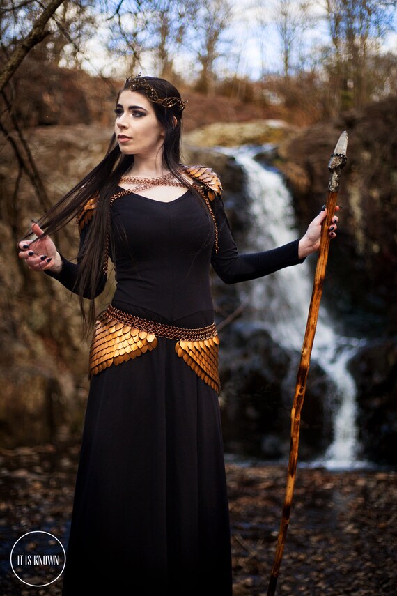 The Noble-Scalemaille Tasset/Bustle Belt (Bottom Only/Made to Order ...