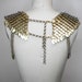 The Keeper-scalemail Armor Mantle Collar Chest Piece Scalemaille ...