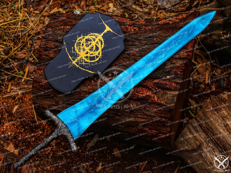 Elden Ring Dark Moon Greatsword From Dark Soul Cosplay Sword Replica ...