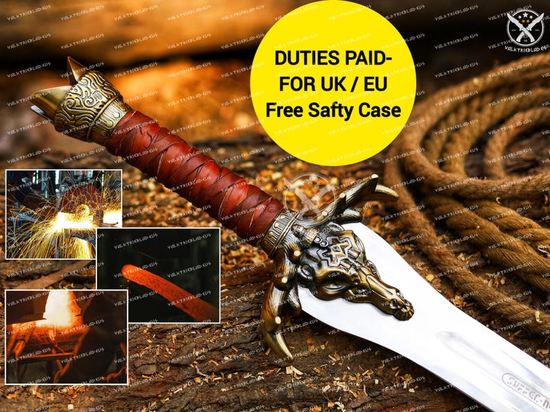 Albion Conan the Barbarian Father's Sword Handmade Atlantean Sword, the ...