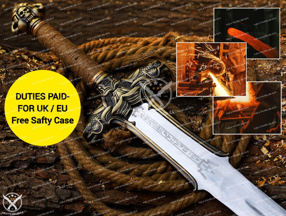 Albion Conan the Barbarian Father's Sword Handmade Atlantean Sword, the ...