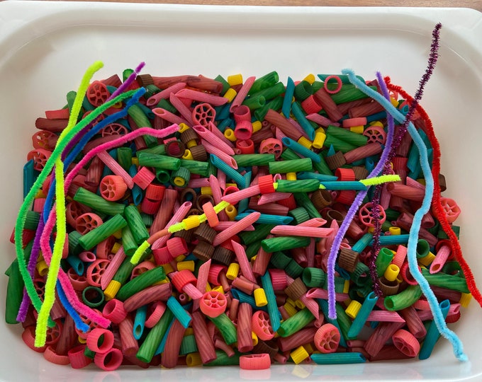 Pasta Coral Reef | Coral Reef Mix |sensory Bin |coral Reef Pasta ...