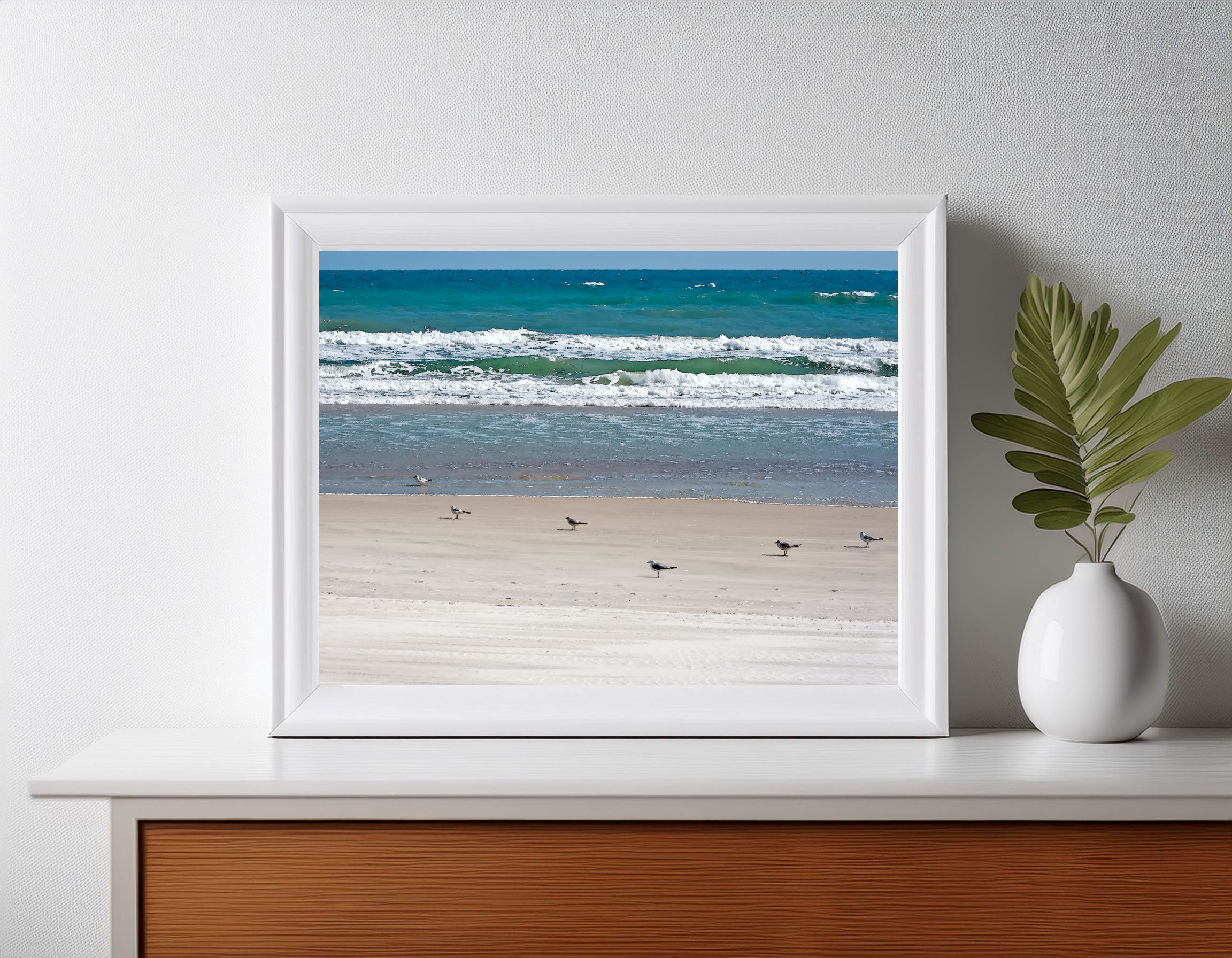 6 Birds on the Beach Digital Download-north Carolina Coastal Wall Art ...
