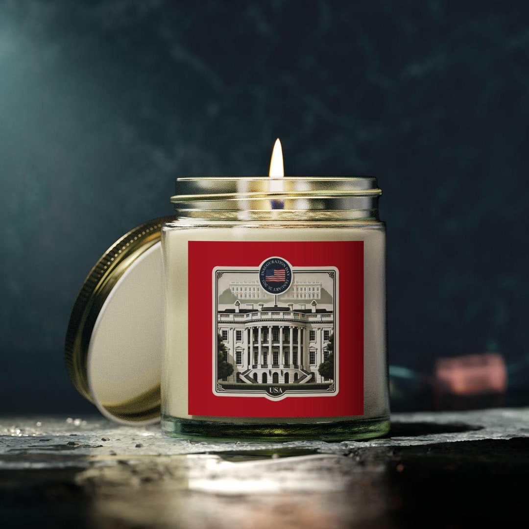 Scented Candles, Inauguration Day Candle, White House Graphic Candle ...