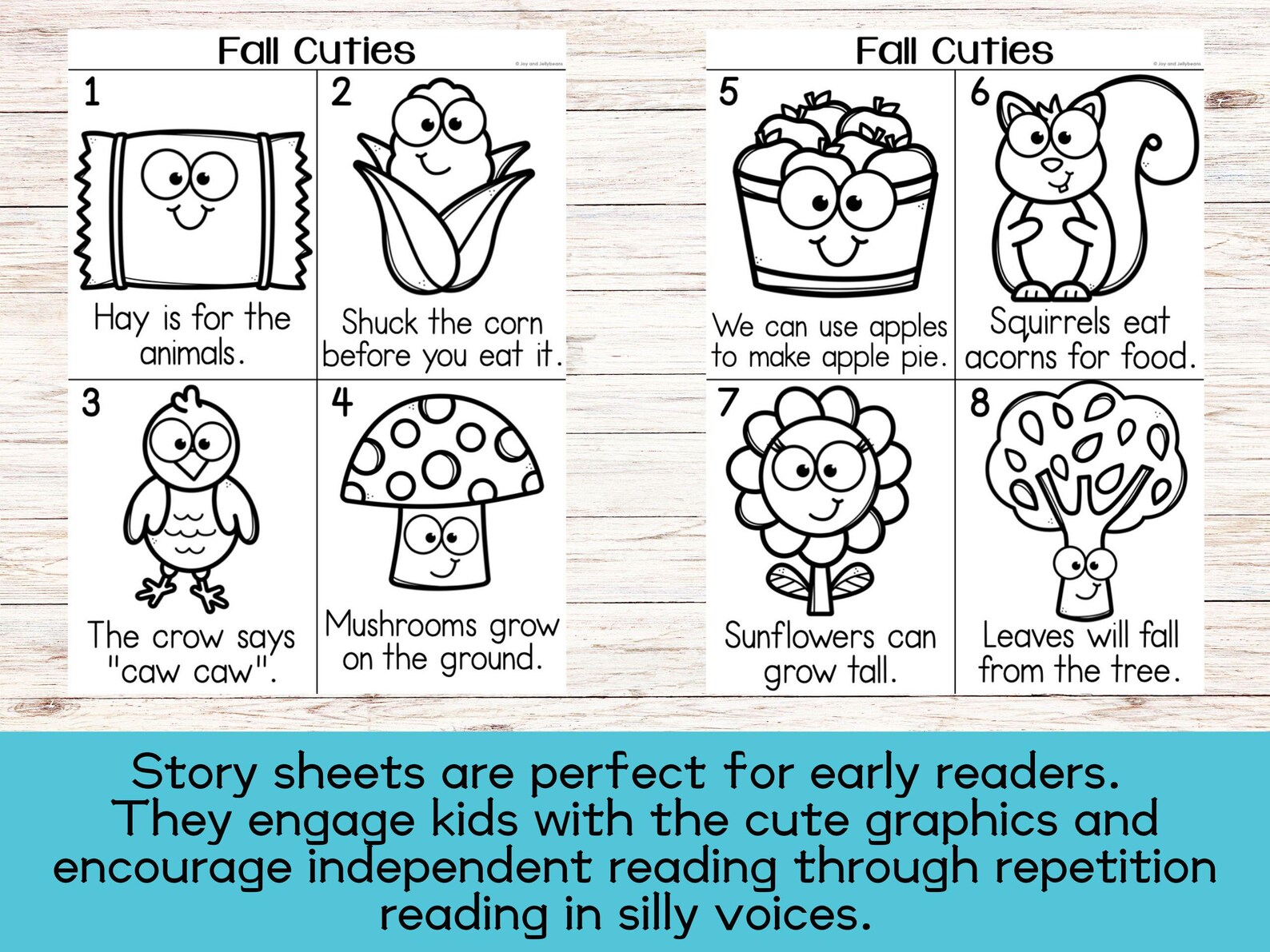 Fall Bundle, Fall Coloring Pages, Preschool Pages, Homeschool ...