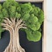 Moss Tree, Moss, Art, Wall Decor, Moss Decorations, Tree Decor, Moss ...