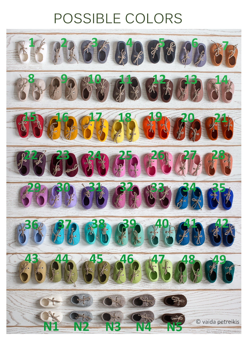 Newborn Elf Shoes, Felted Unisex Fairy Baby's First Christmas Photo ...