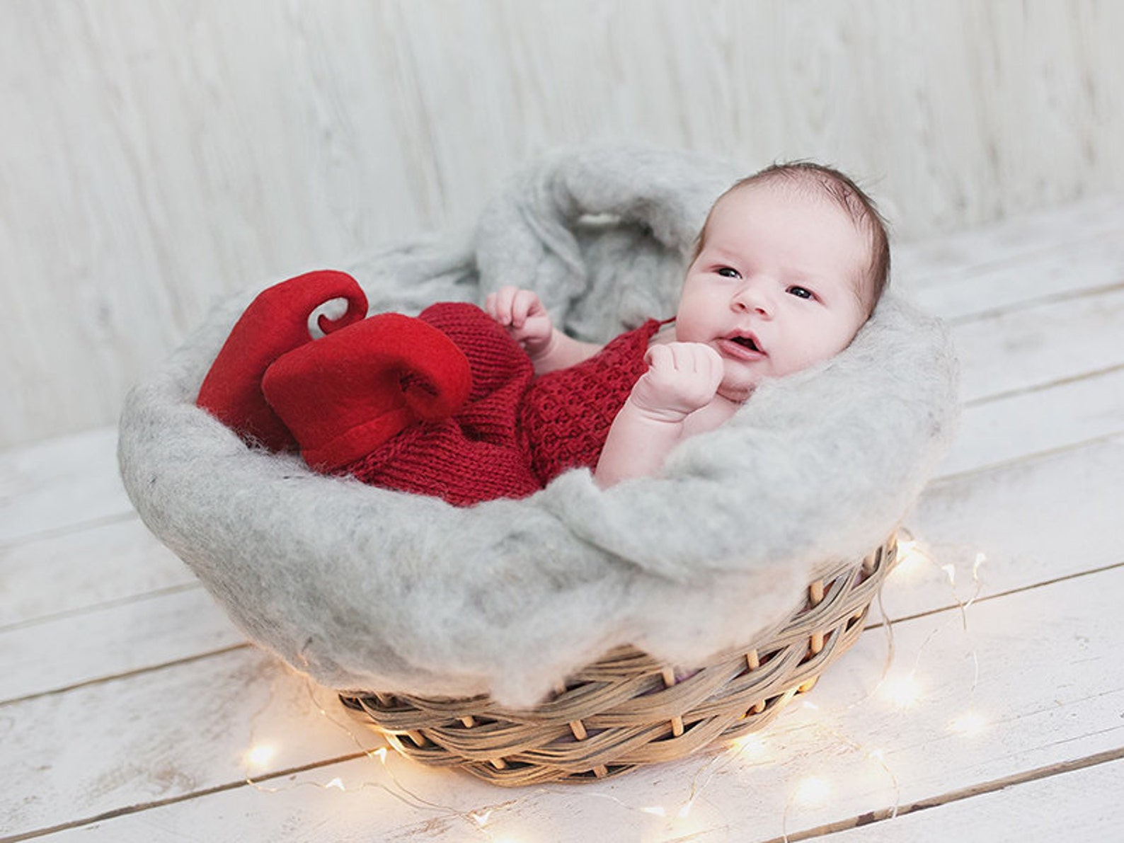 Newborn Elf Shoes Felted Unisex Fairy Baby's First | Etsy