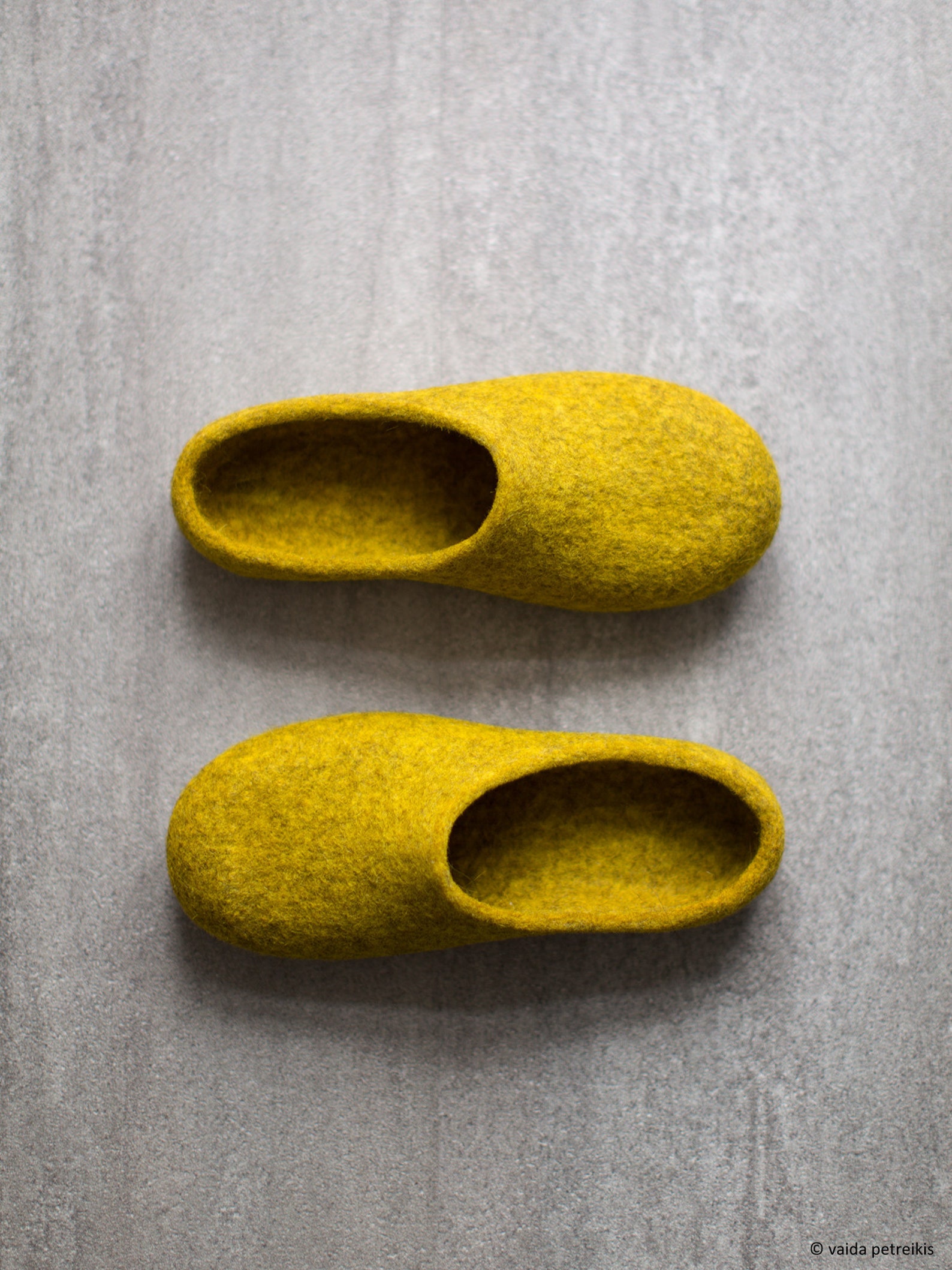 Yellow Slippers Women Slippers Felted Clogs Mustard Yellow - Etsy
