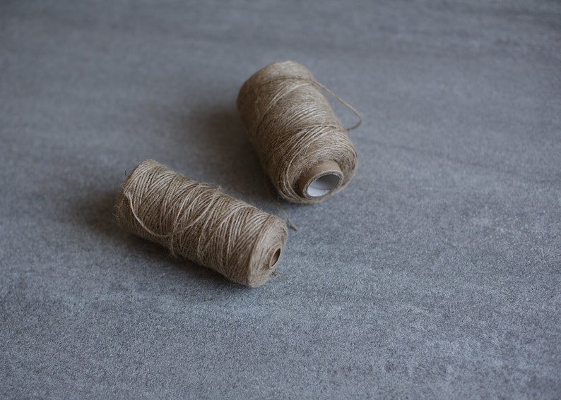 Jute Twine Natural Color Jute Cord Rustic Packaging String | Etsy