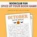 Fall Book Bingo Bundle, Printable Book Bingo, Autumn Book Reads, Fall ...