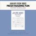 January Book Bingo, Winter Bingo, Book Club Activity, Bookish Fun ...