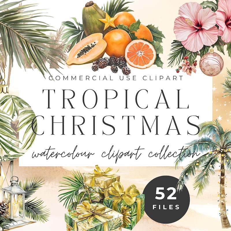 Tropical Christmas - Etsy
