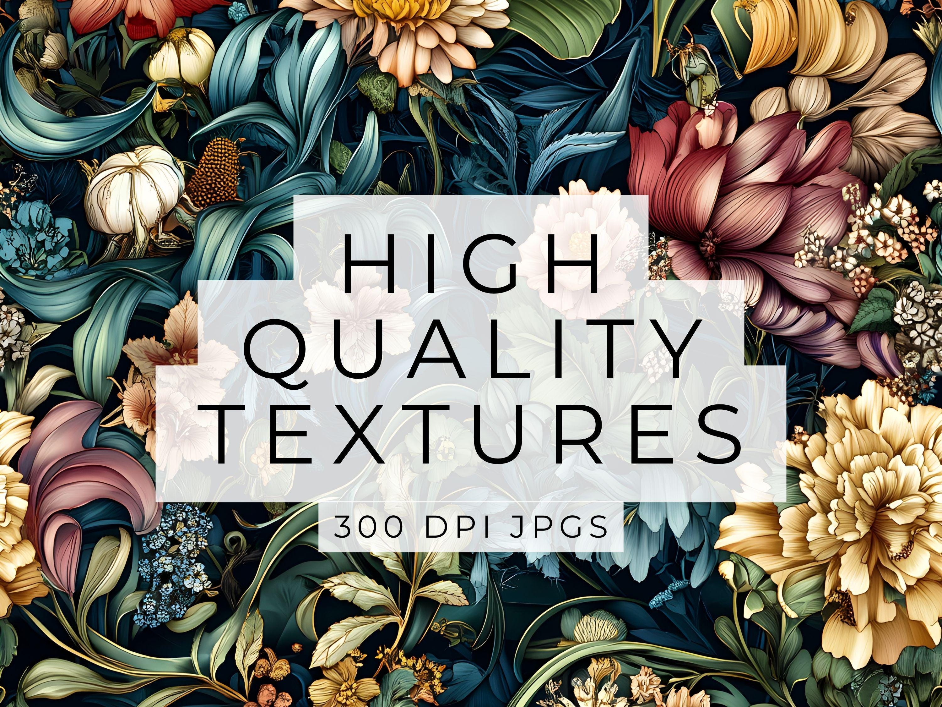 William Morris Maximalist Florals Background Collection Floral Patterns ...