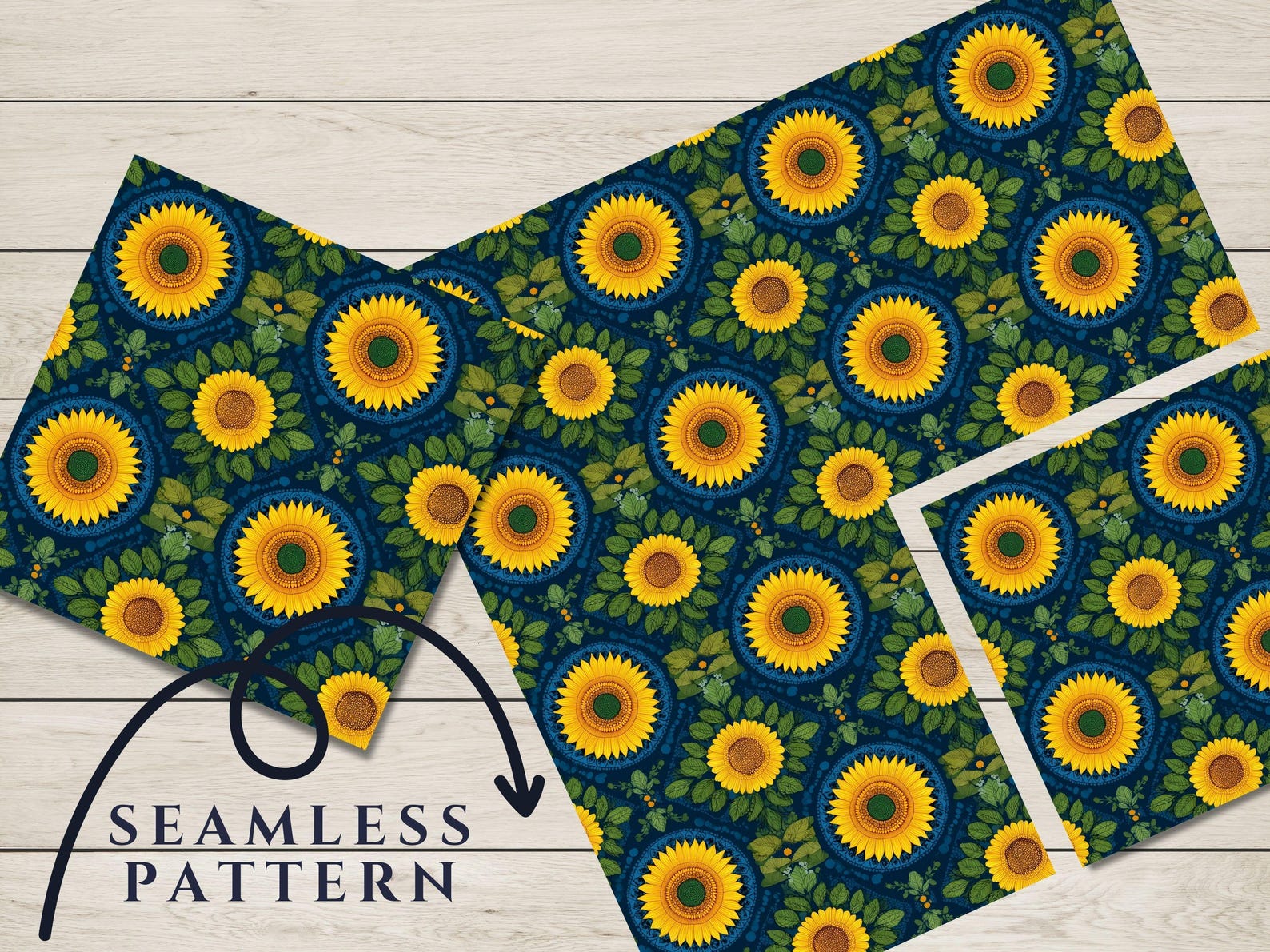 Tuscany Digital Paper, Seamless Italian Tile Patterns, Olive Lemon ...