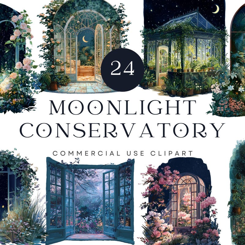 Moonlight Gardens - Etsy